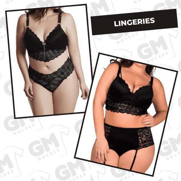 Pacote (Moda Praia e Moda Íntima) - GM MOLDES